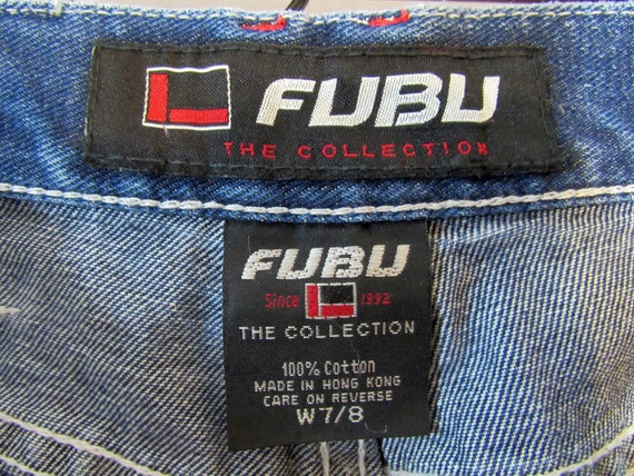 Skate! 1990s Vintage FUBU The Collection Women's Blue… - Gem