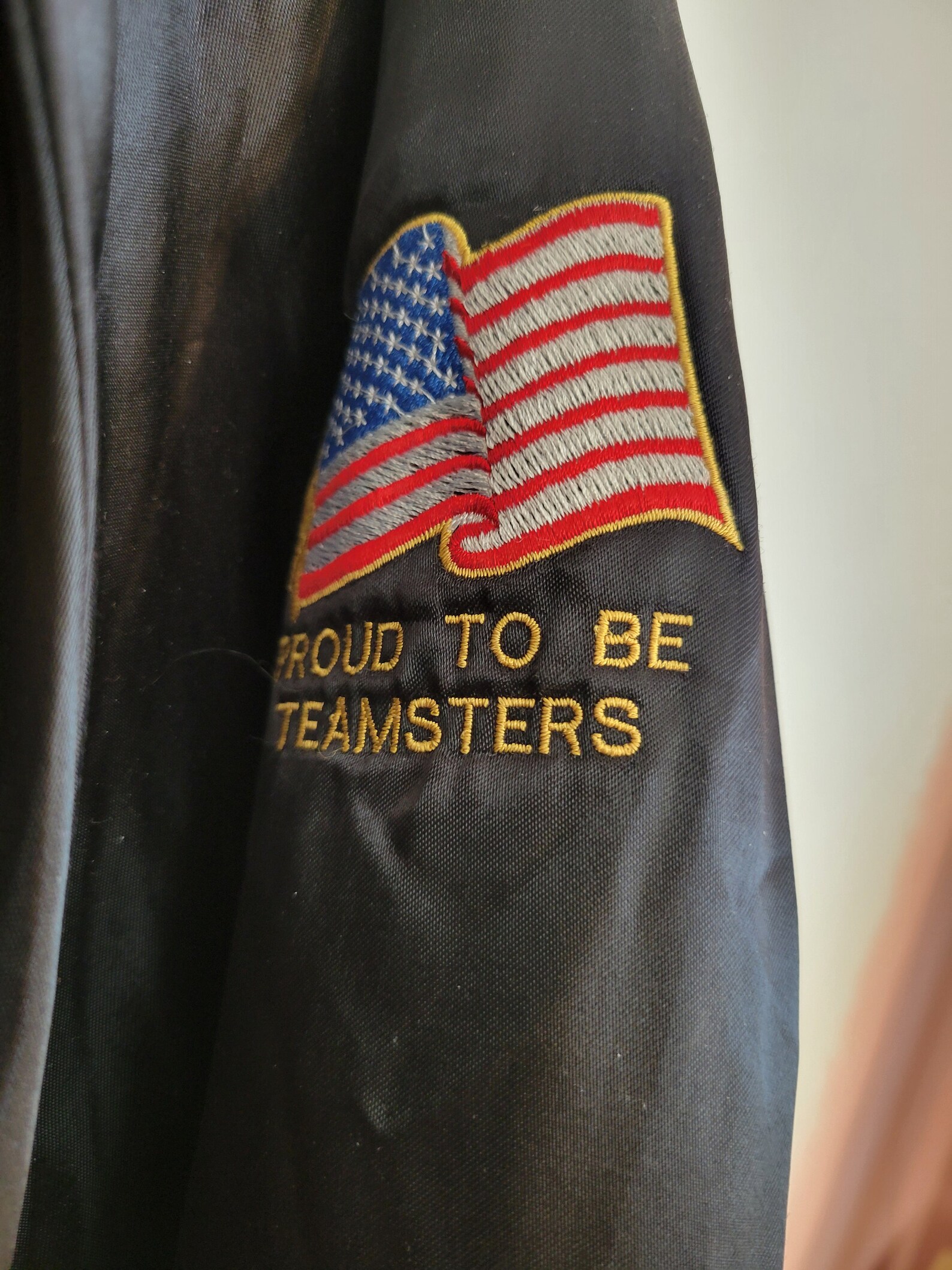 Vintage Teamsters Local 81 Portland, OR, Black Embroidered Horses Logo ...