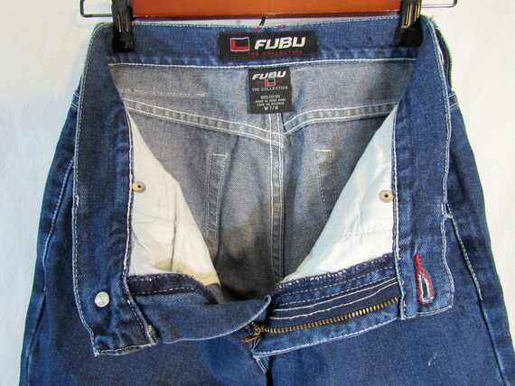 Skate! 1990s Vintage FUBU The Collection Women's Blue… - Gem