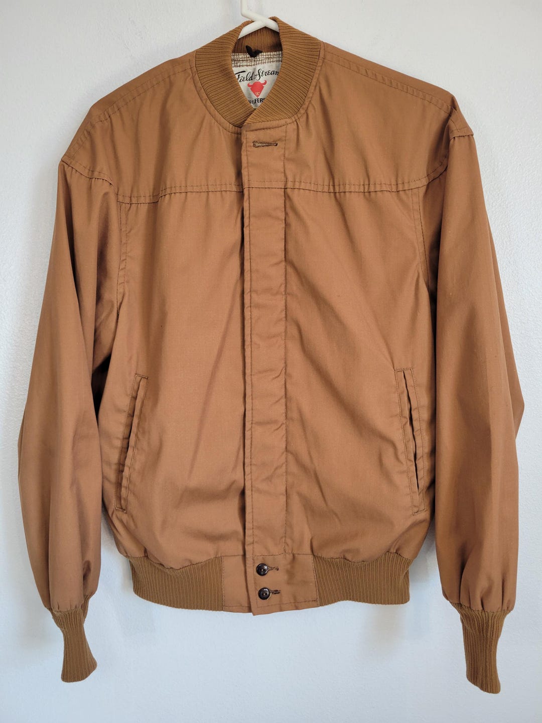 Vintage Field & Stream Gordon Ferguson Men's 38 Zip Front Jacket! Plaid ...