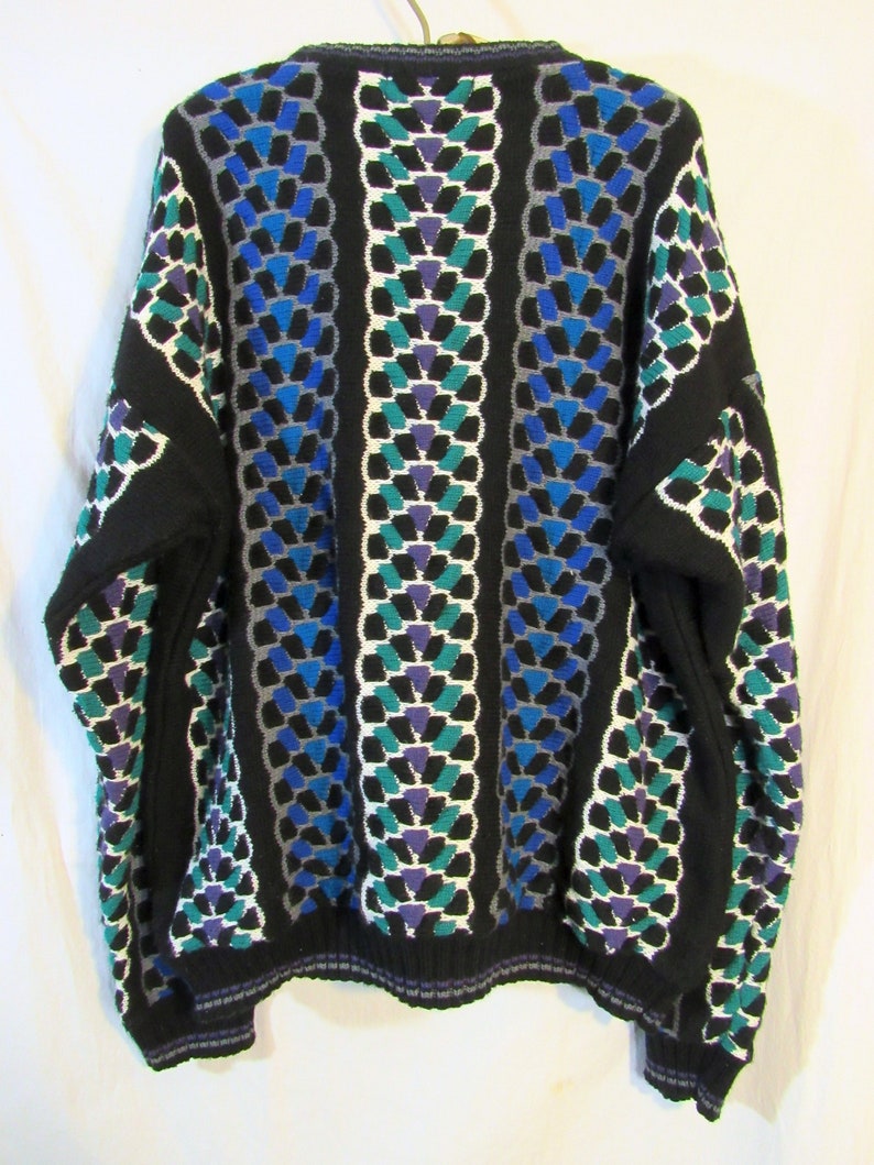 Late 80s to Early 90s Concrete Mix Men's Geometric - Etsy