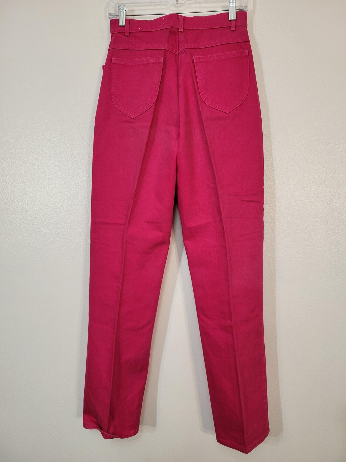 Vintage 1990s Jcpenney Hunt Club Women's Hot Pink High Waist Tapered ...