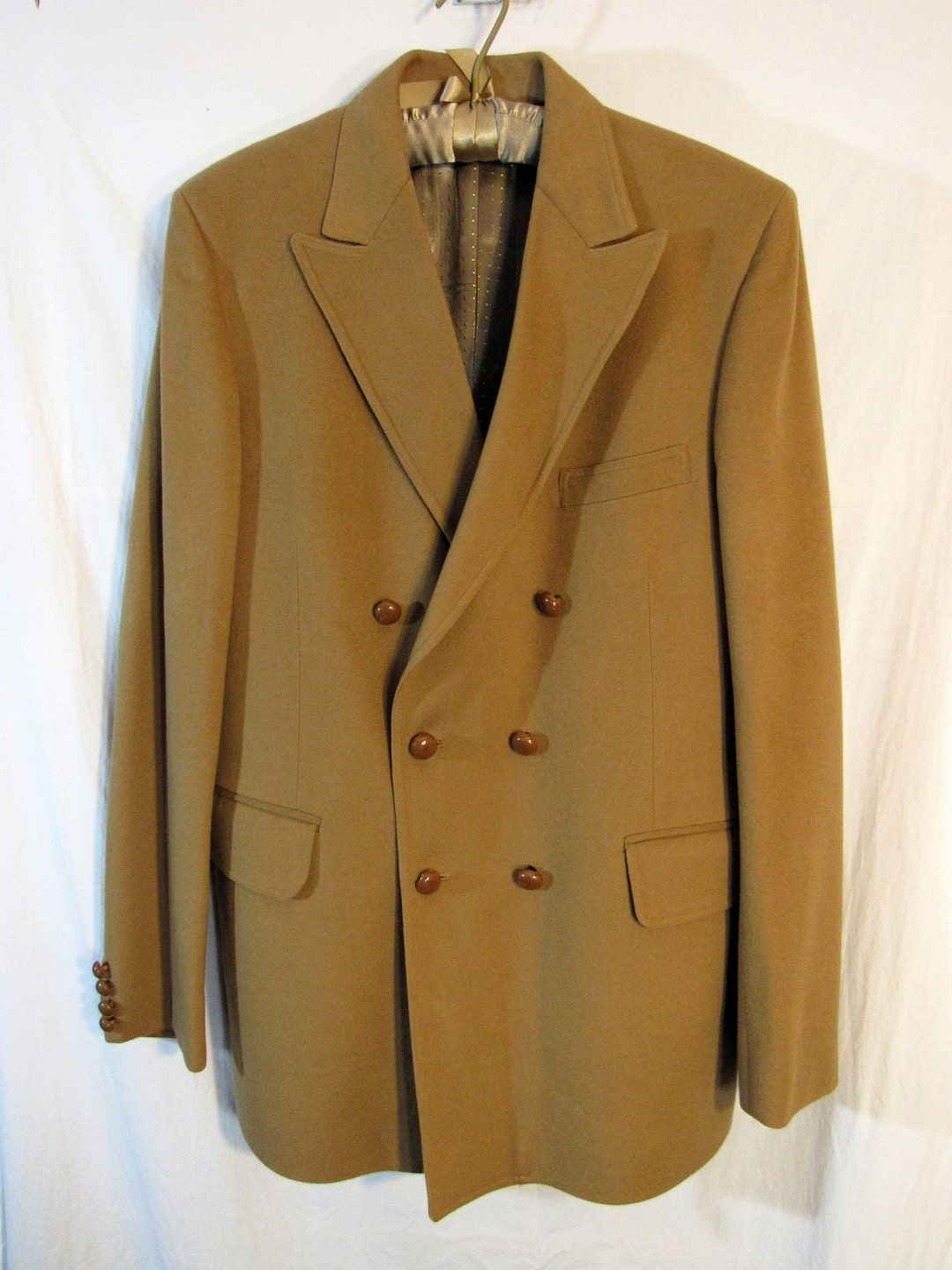 Vintage 1980s Alexandre of Savile Row Men's Double - Etsy