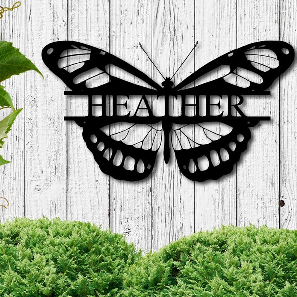 Butterfly Metal - Etsy