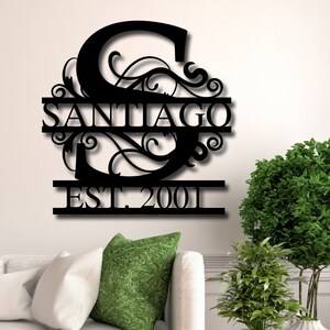 Est Home Sign, Est House Sign, Est in Signs, Est in 2020, Est Metal ...