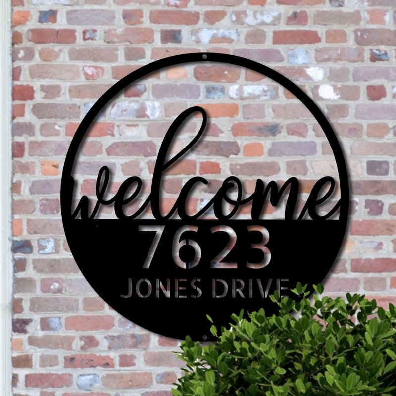 Outdoor House Sign - Etsy