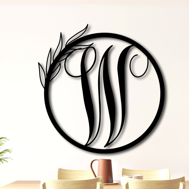 Monogram Wall Decor - Etsy