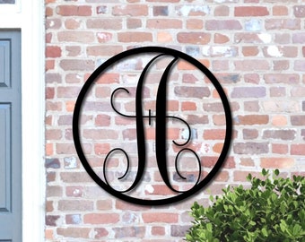 Inital House Sign - Etsy