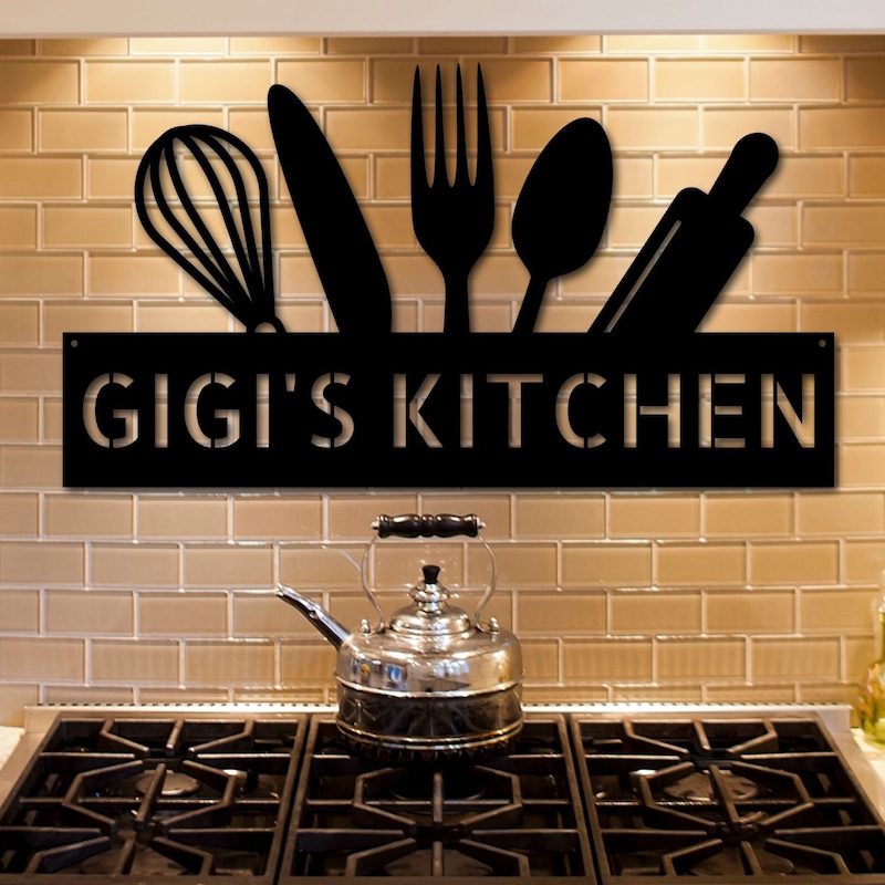 Personalized Kitchen Signs - Etsy