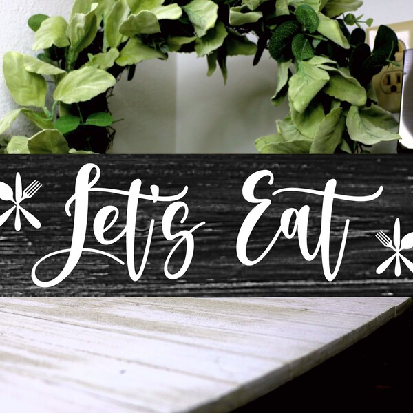 Eat Sign - Etsy