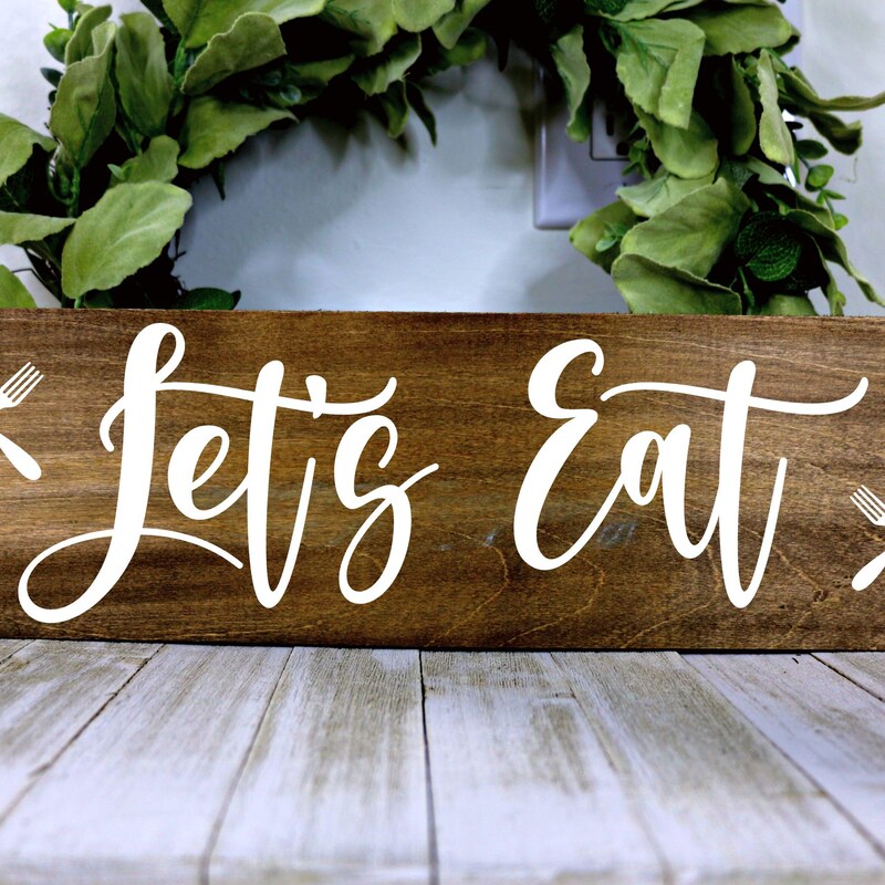 Eat Sign - Etsy Canada
