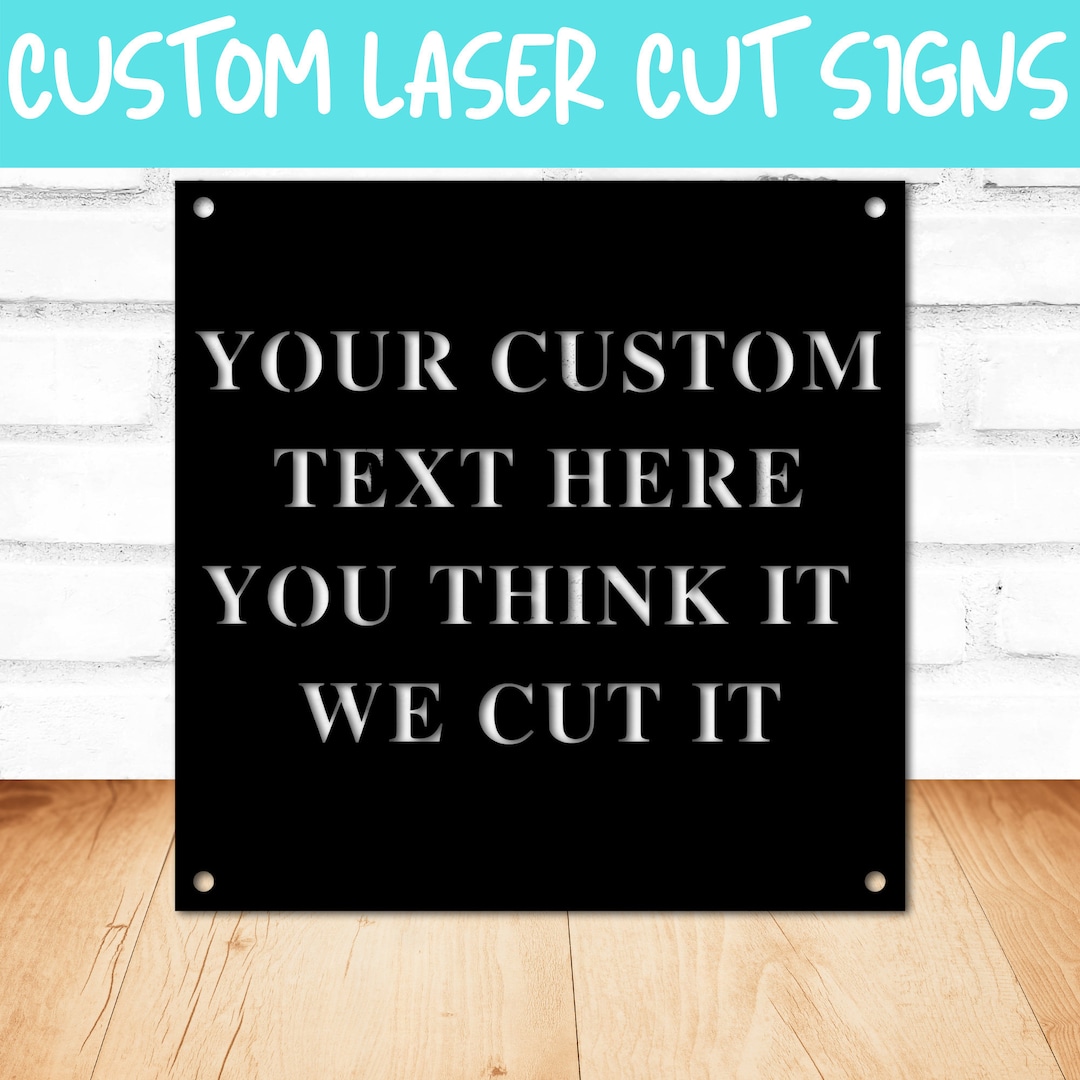 Custom Metal Sign, Personalized Metal Sign, Metal Signs Personalized ...