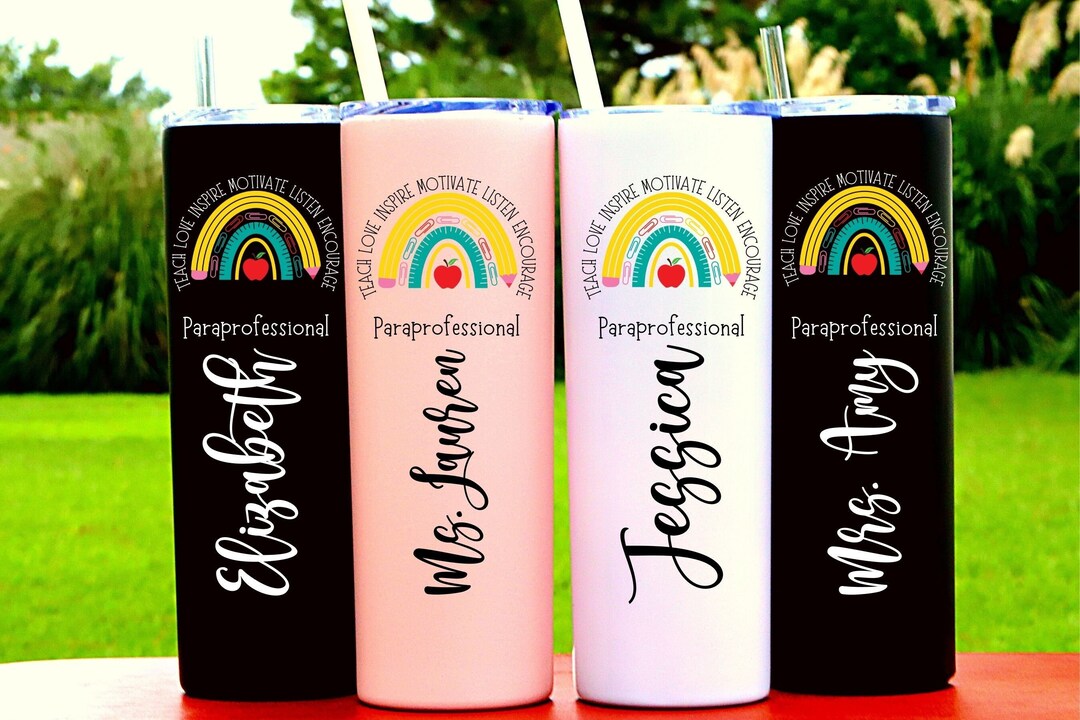 Paraprofessional Gift, Paraprofessional Tumbler, Para Teacher Gift ...