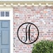 Metal Letters for Wall ~ Metal Initial Sign ~ Initial Wall Decor ...