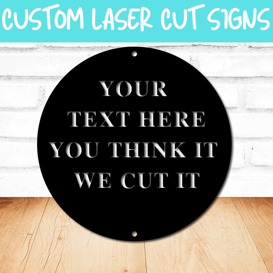 Custom Metal Sign, Metal Sign Personalize, Personalized Metal Sign ...