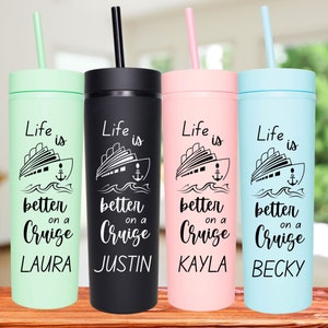 Cruise Tumbler, Cruise Cups, Tumblers for Cruise, Cruise Cups ...