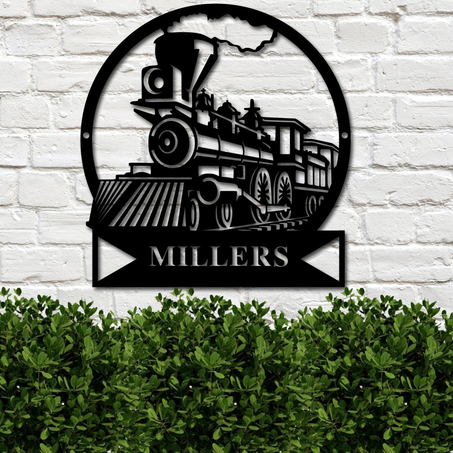 Train Metal Sign Train Wall Decor Custom Train Sign Train - Etsy