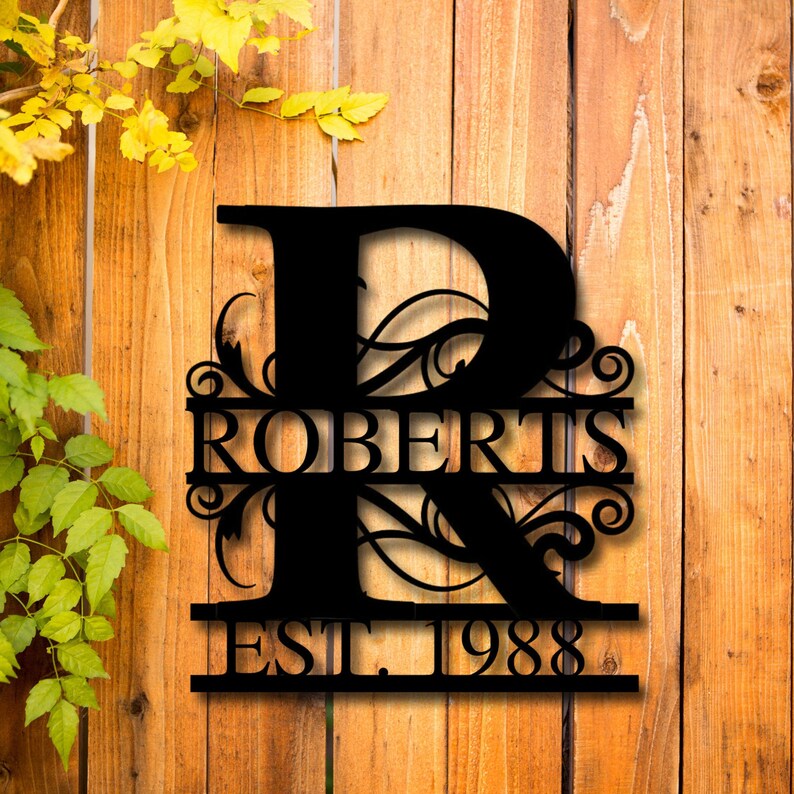 Est Home Sign Est House Sign Est in Signs Est in 2020 Est - Etsy