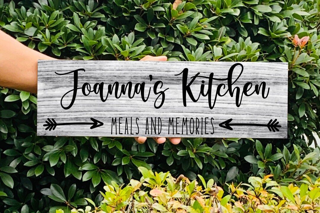 Custom Kitchen Sign, Kitchen Decor, Custom Wood Sign, Kitchen Signs ...