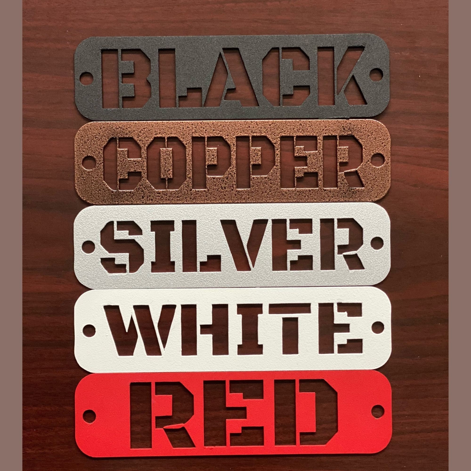 Personalized Family Name Metal Sign, Last Name Plaque, Custom Name Sign ...