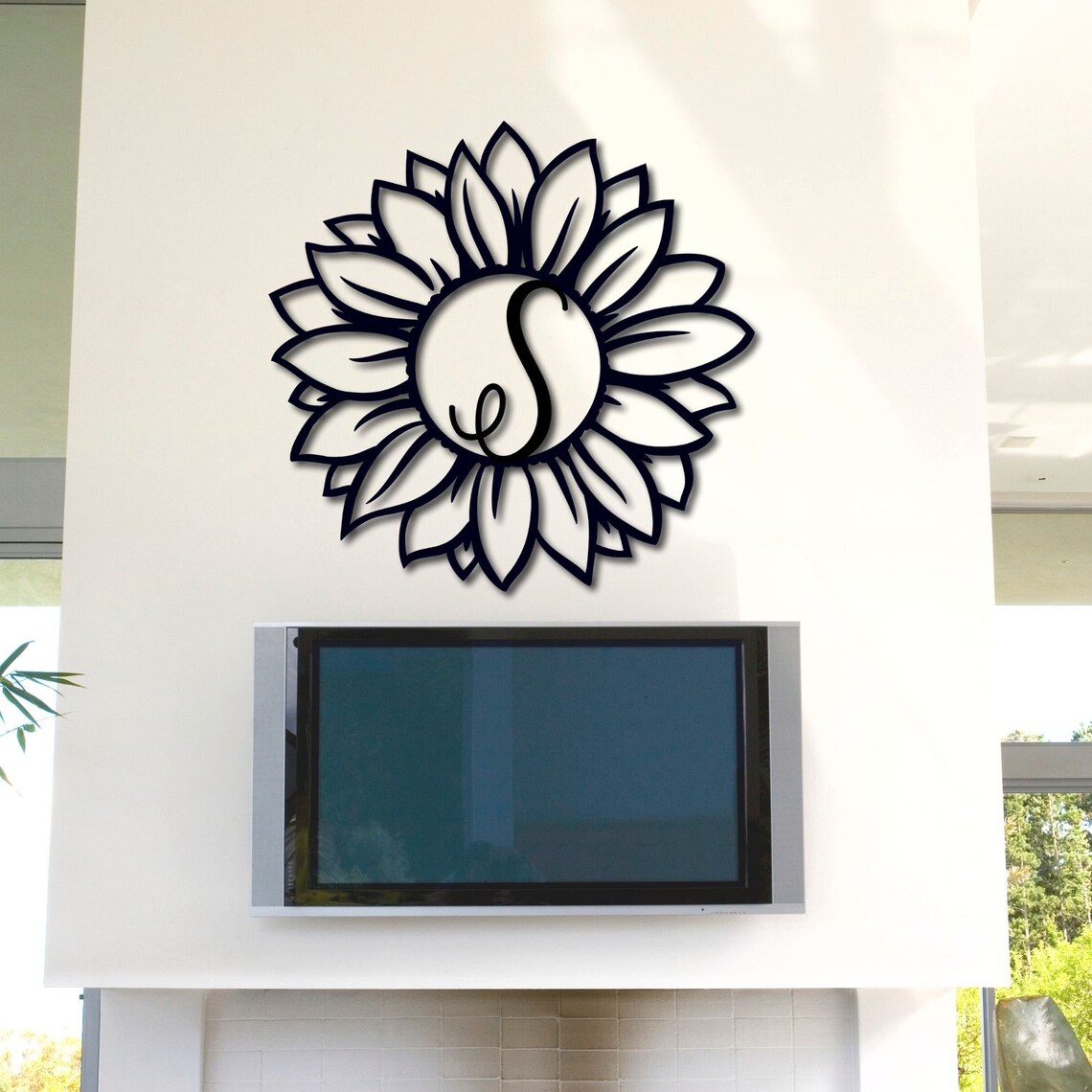 Personalized Sunflower Sign Sunflower Name Sign Housewarming - Etsy