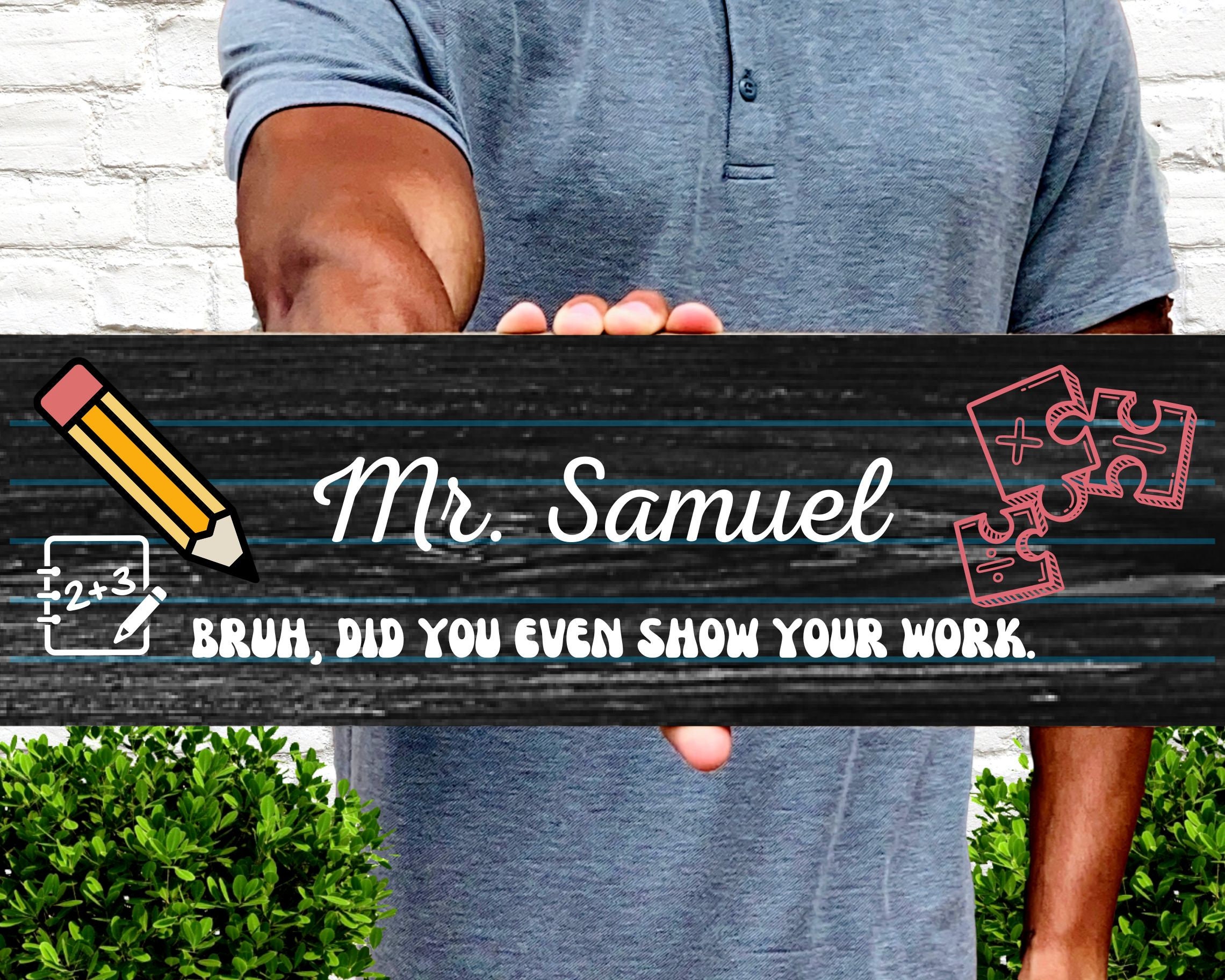 Math Teacher Gift Teacher Classroom Sign Gift for Math - Etsy