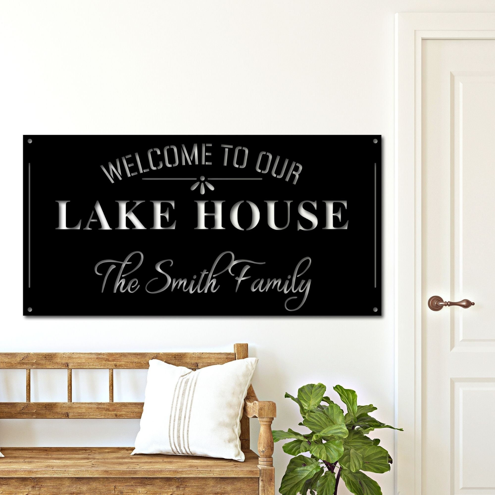 Personalized Lake House Sign Sign for Lake House Welcome to - Etsy