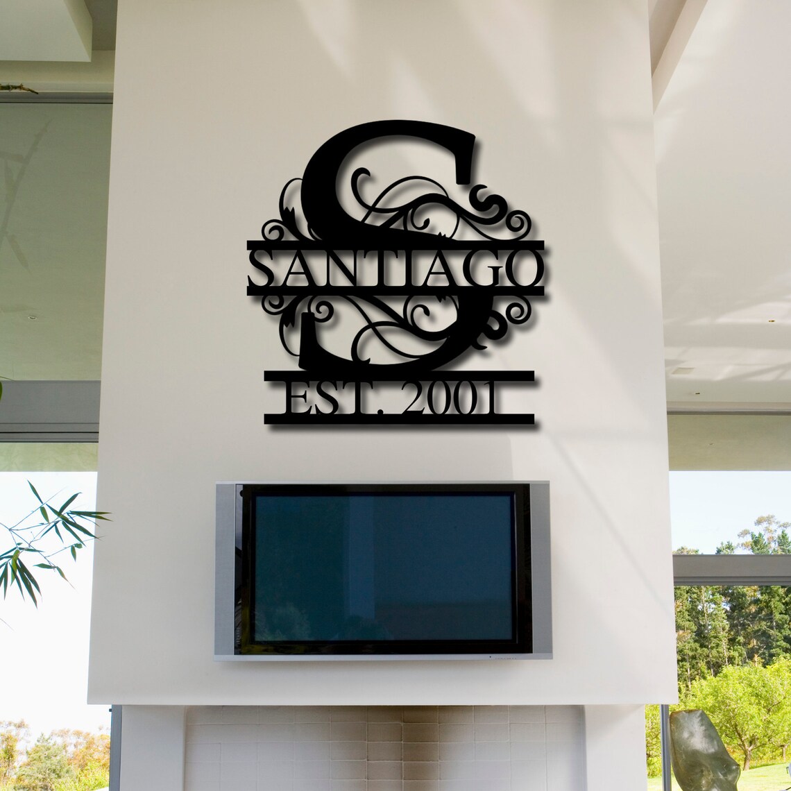 Est Home Sign, Est House Sign, Est in Signs, Est in 2020, Est Metal ...