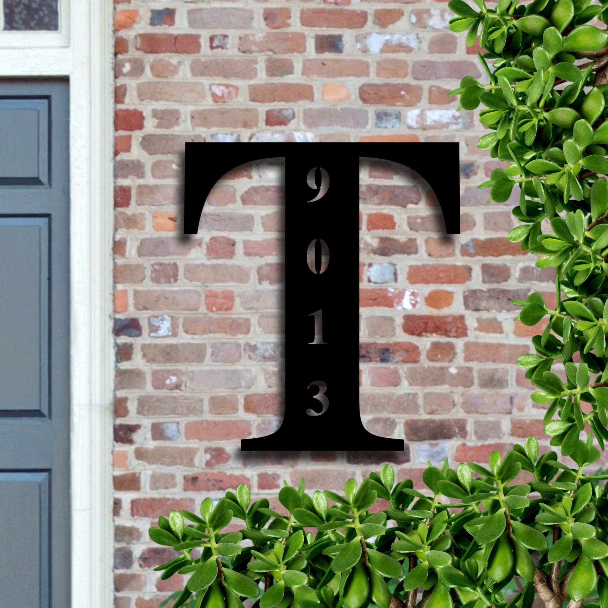 Letter D Letter Door Wreath Letter Decoration Letter - Etsy
