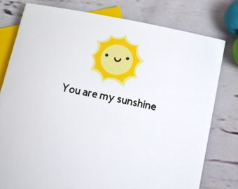 Sunshine Card | Etsy