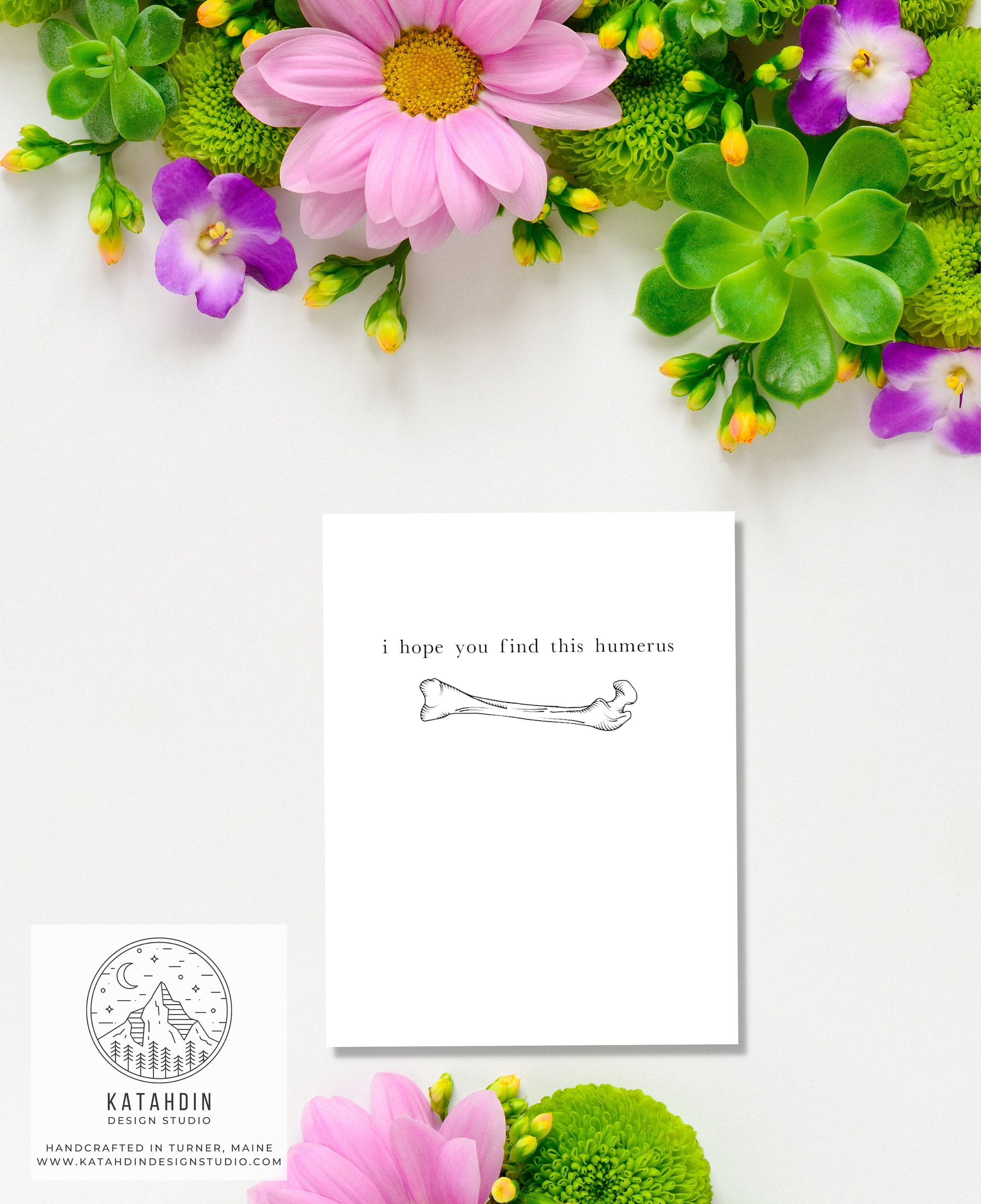 I Hope You Find This Humerus Funny Card | Etsy