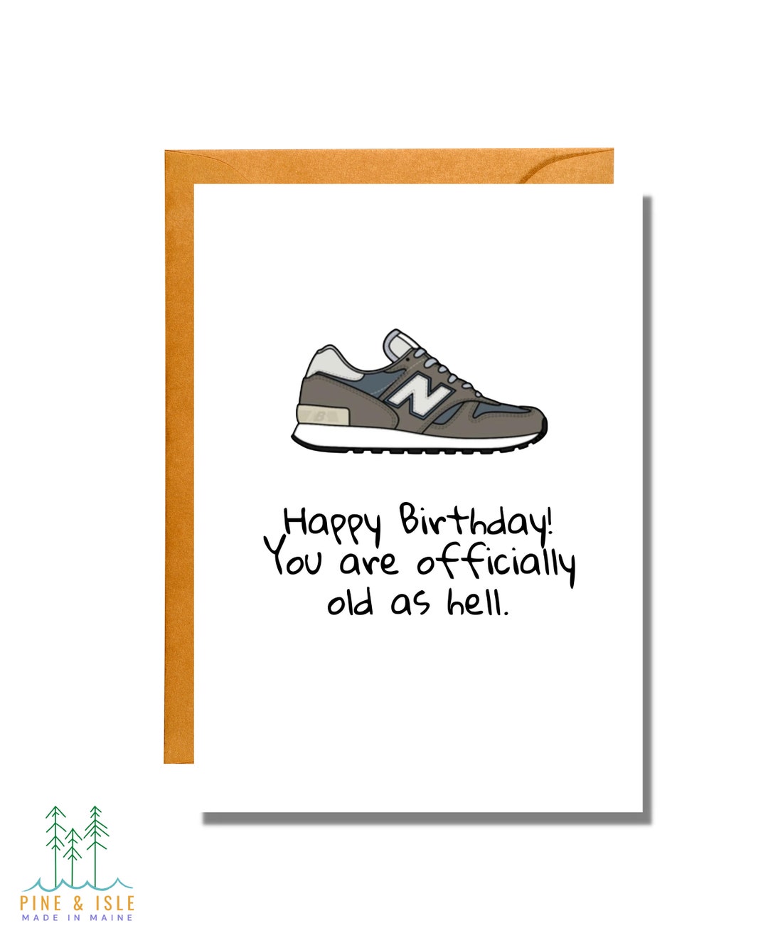 Officially Old as Hell | Birthday Card | Funny Birthday | BD36 - Etsy