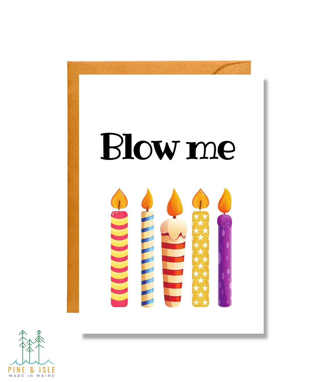 Blow Me | Funny Card | Birthday Card | BD1 - Etsy