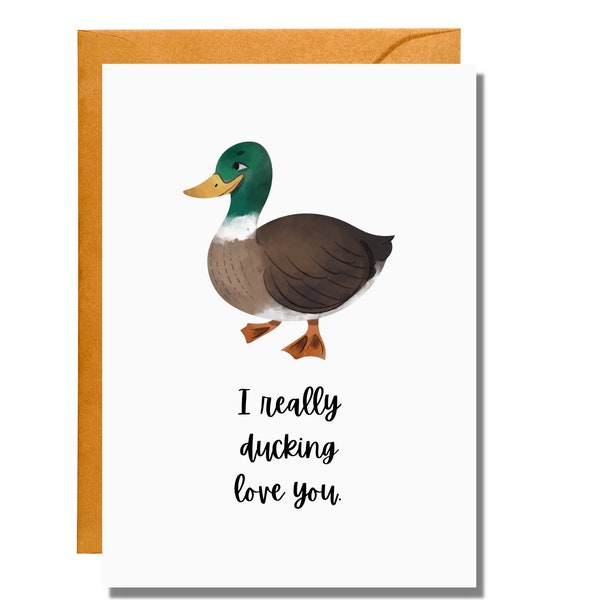 I Love You Card - Etsy