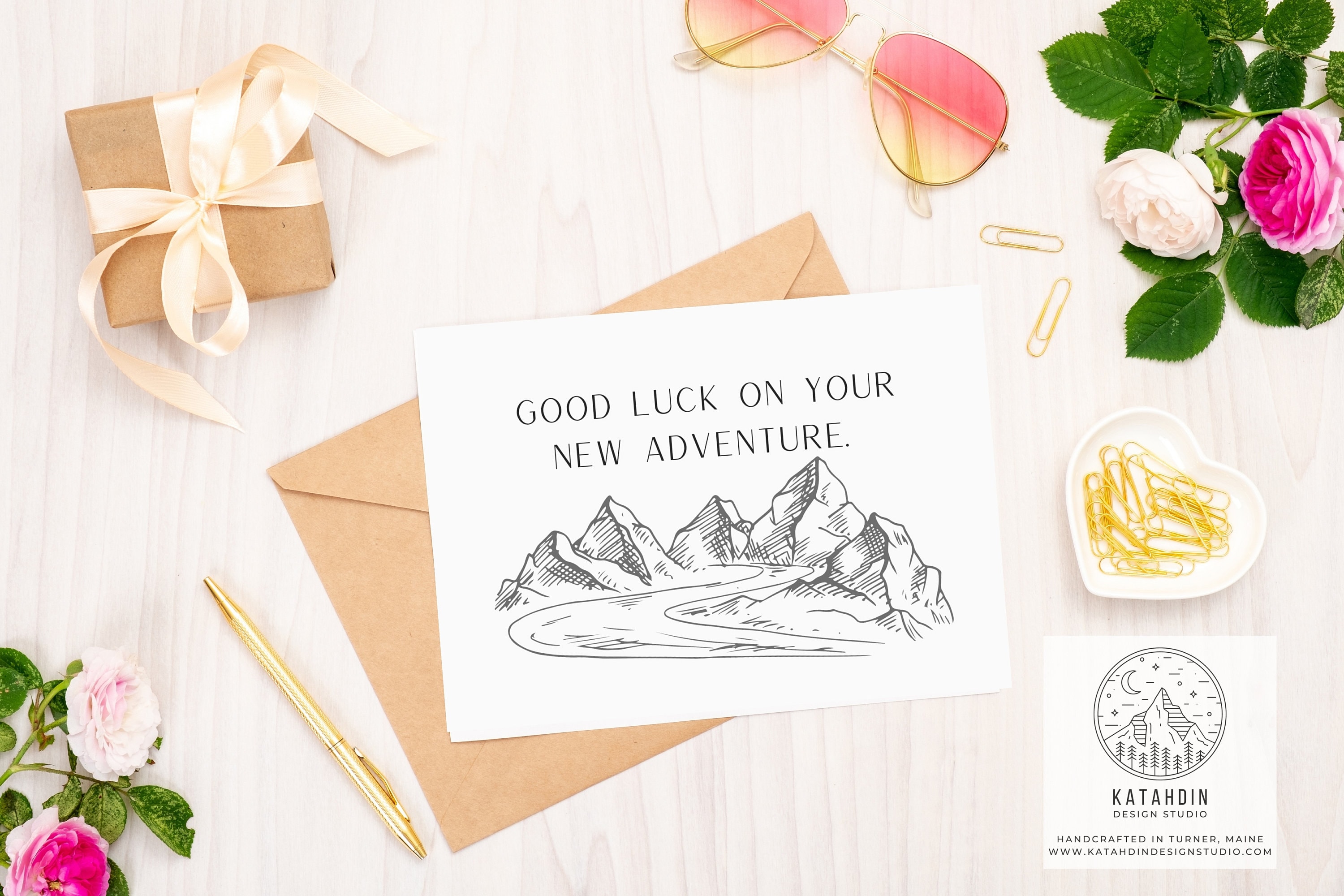 Good Luck on Your New Adventure Good Luck Card | Etsy