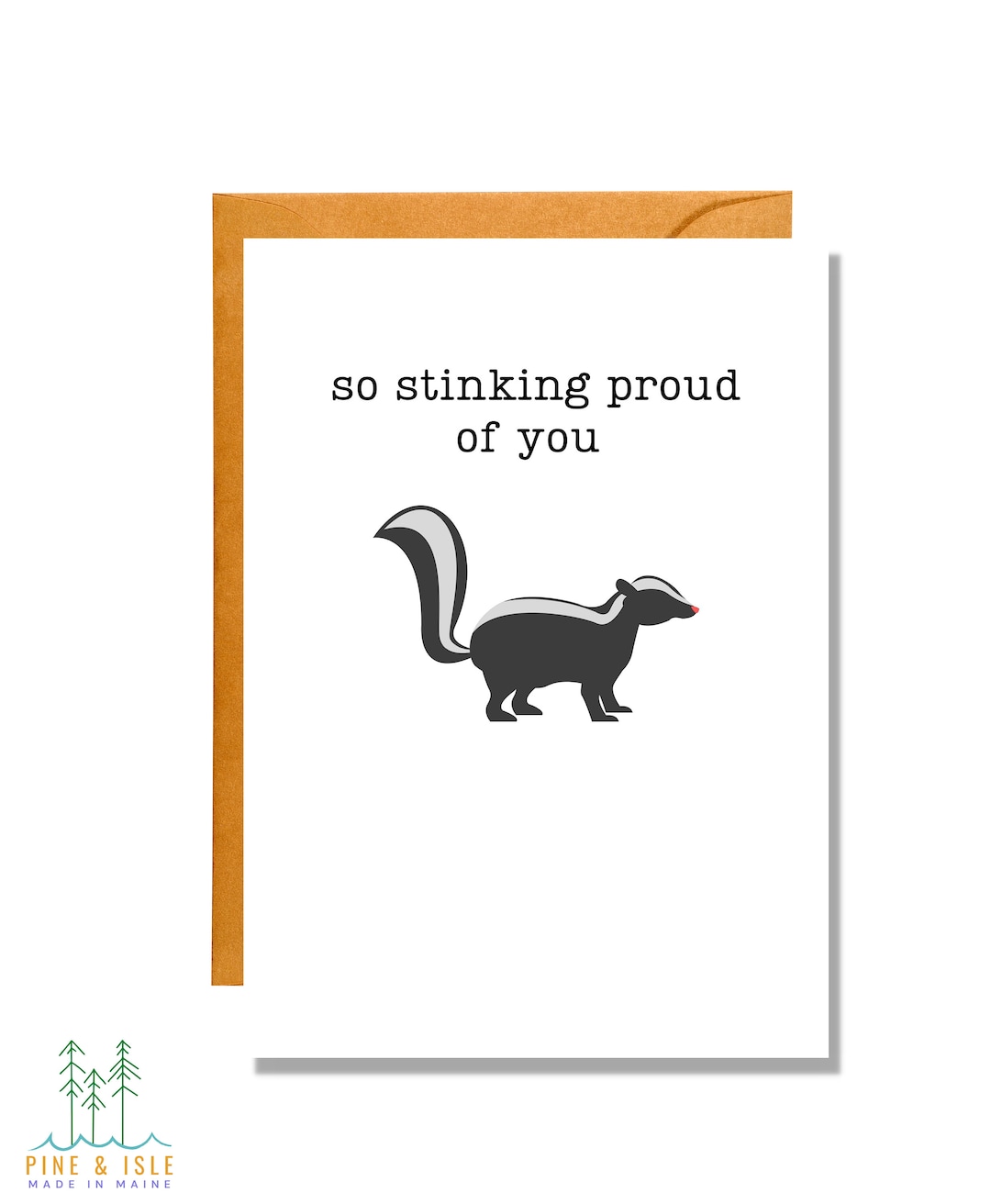 So Stinking Proud of You | Congrats | Graduation | Pun Card | CO8 - Etsy