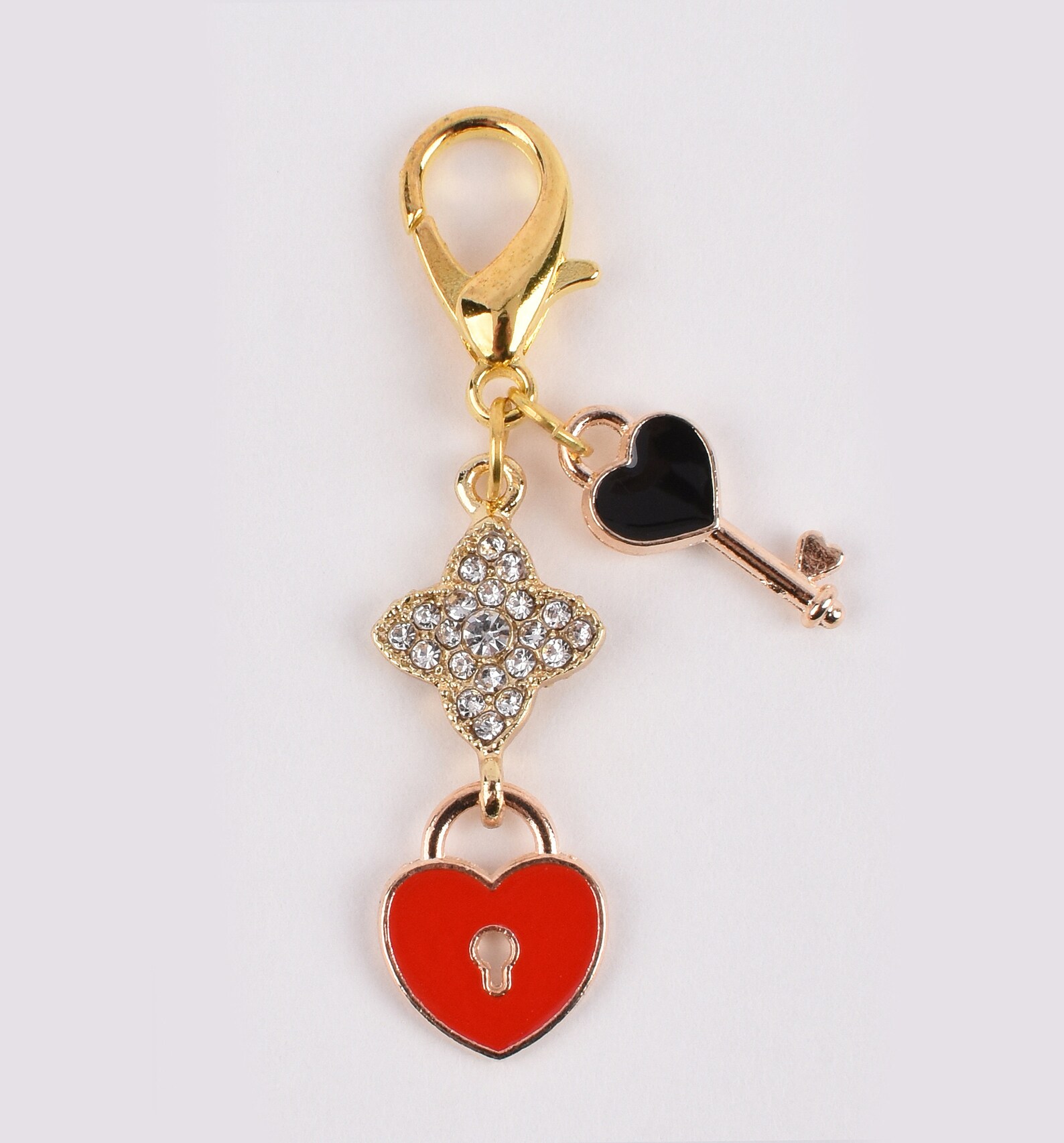 Charm Keychain Designer Inspired Perfect mini charm cremallera | Etsy