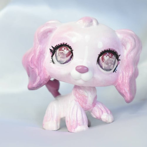 LPS Littlest Pet Shop Cocker Spaniel Valentines Custom - Etsy