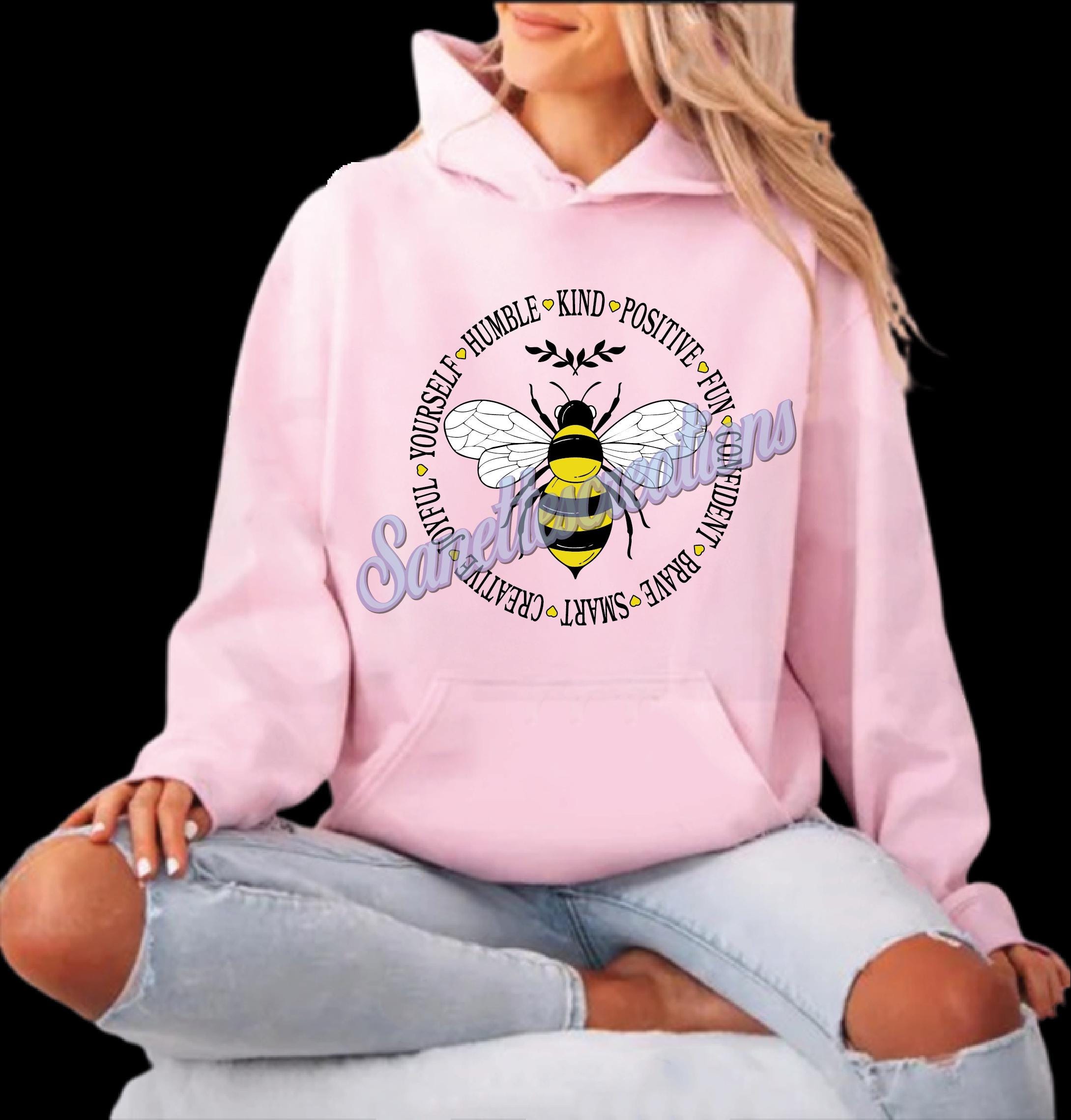 Bee Svg, Bee Kind Positive Joyful Creative Confident Yourself Happy ...