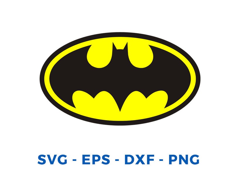 Batman SVG Vectorclipart cut file batman cricut svg batman | Etsy