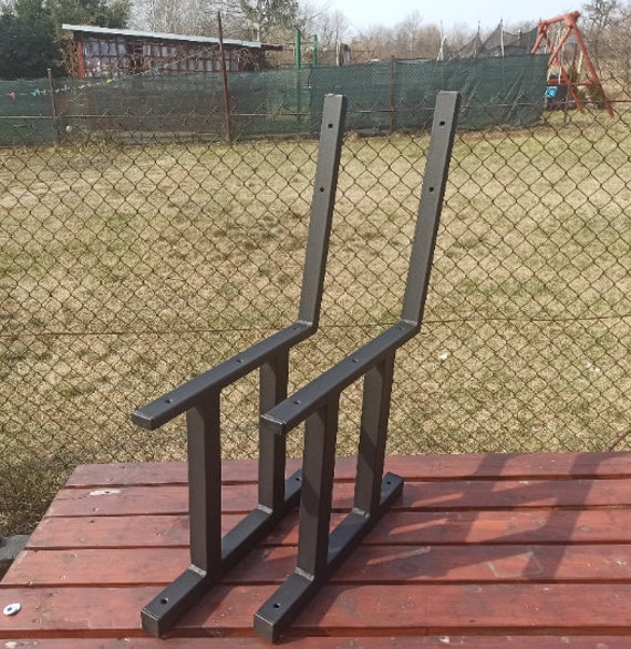 3x Bench Legs Bench Runners Bench Frame Steel Garden - Etsy