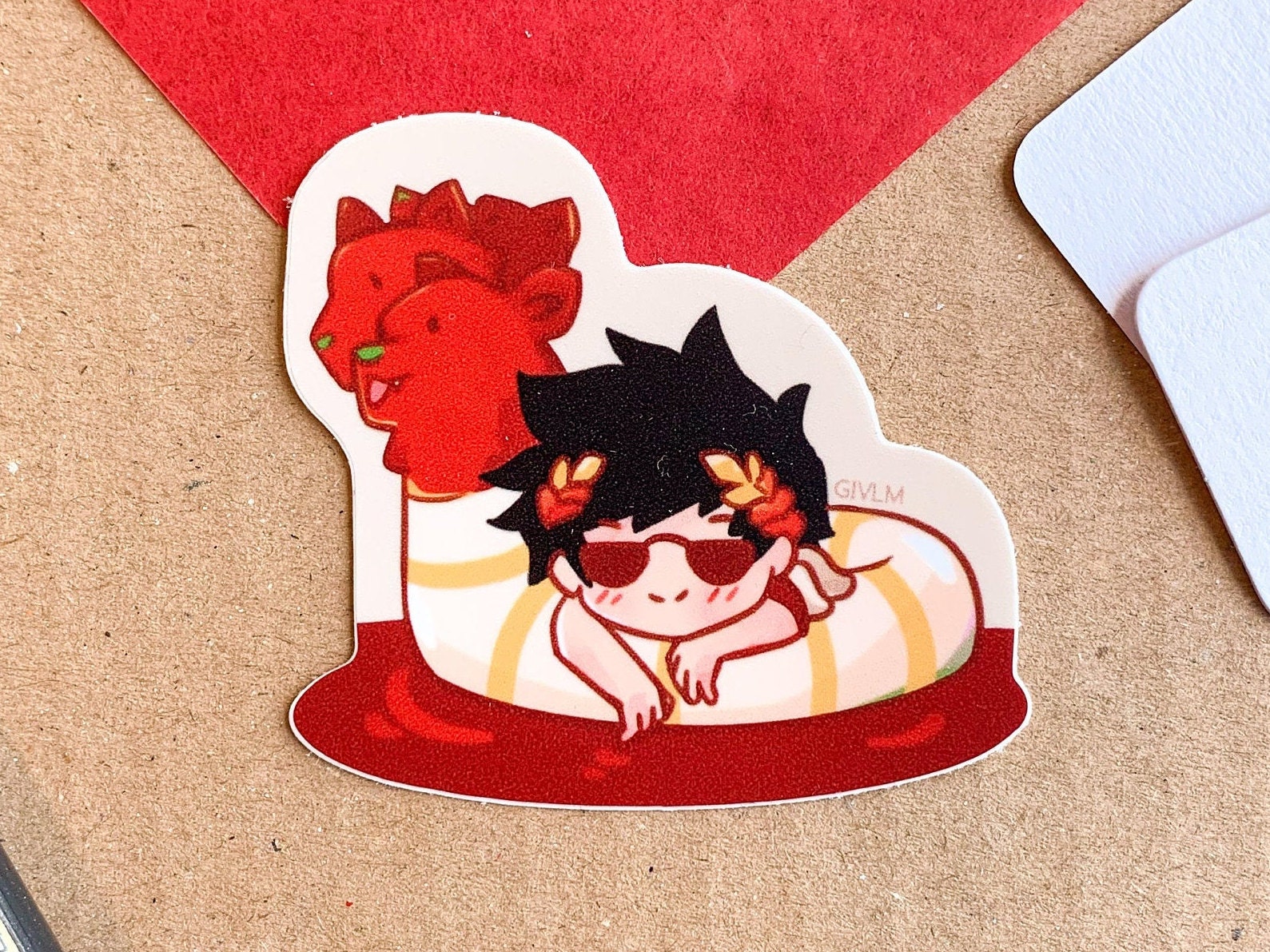 Hades Game Zagreus Head Chef Stickers | Etsy