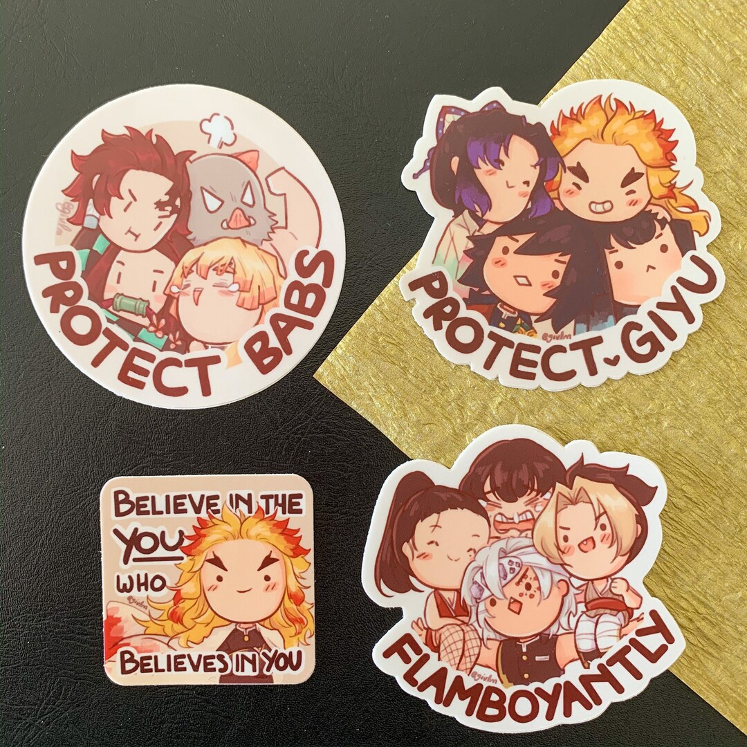 PROTEC THE KIDS -- Stickers - Etsy