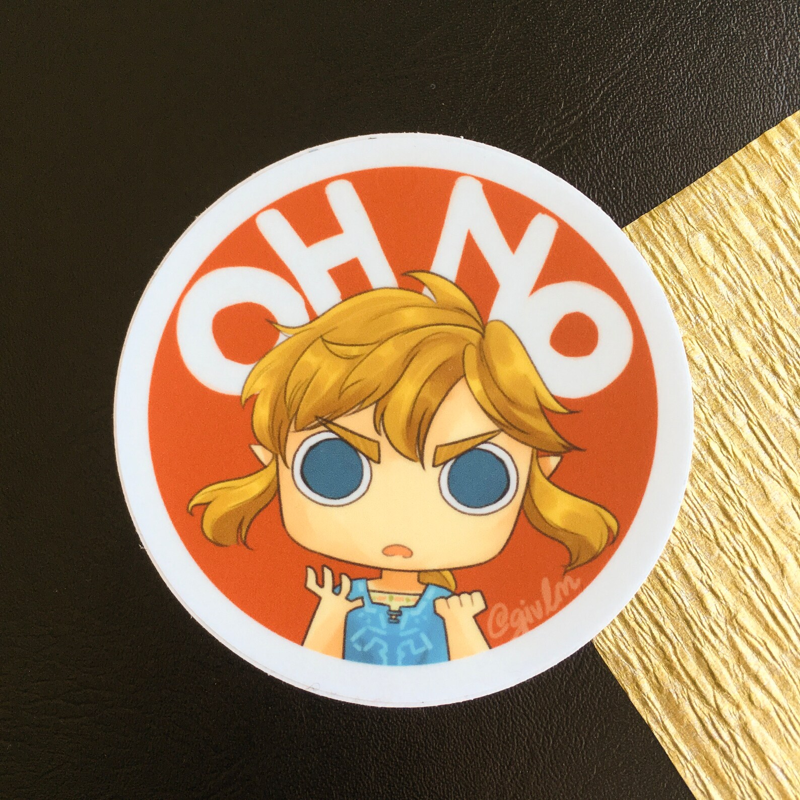 Loz Botw Zelda, Link Stickers - Etsy