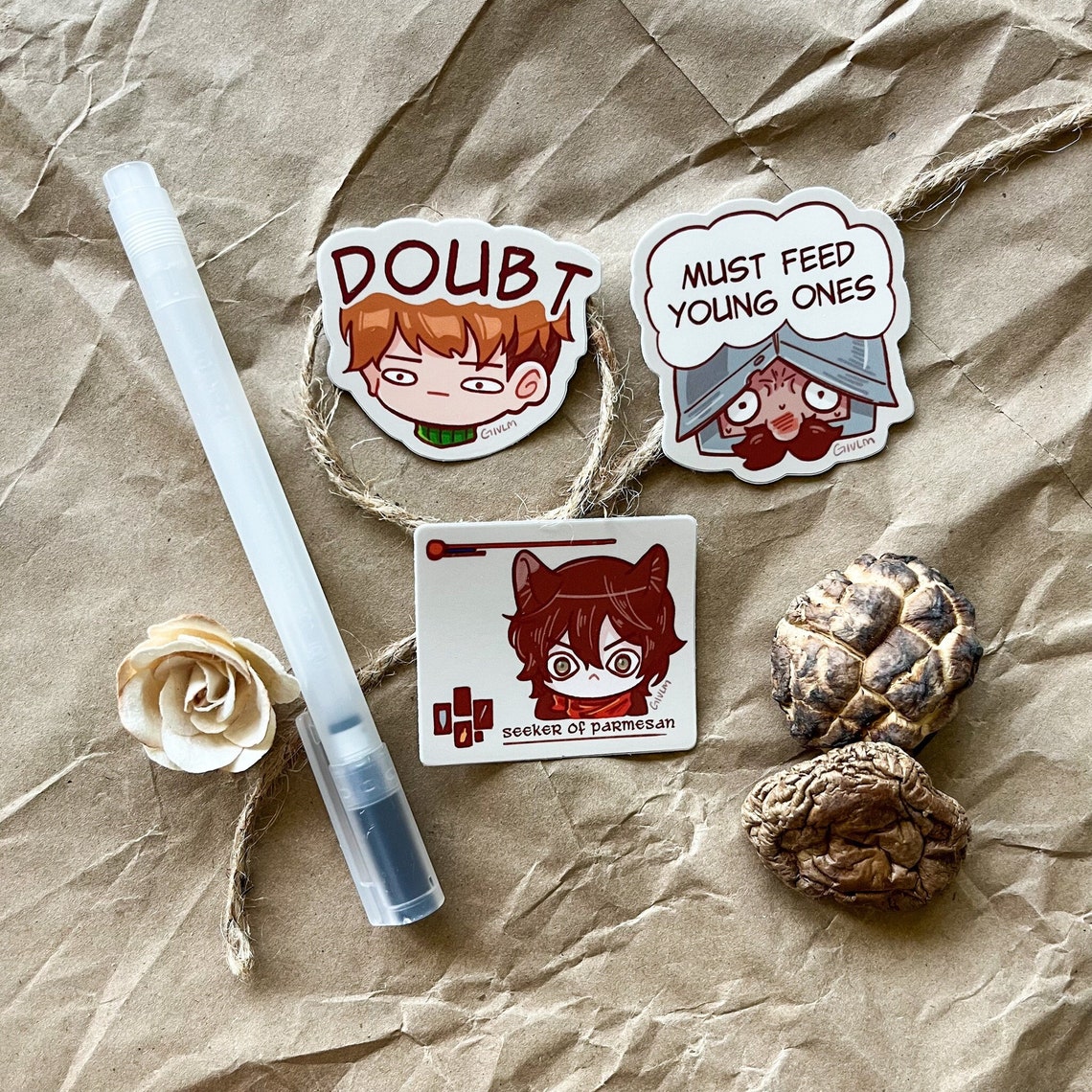 Dungeon Meshi - Themed Stickers - Etsy