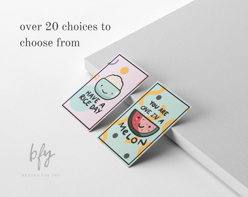 24 Printable Lunchbox Notes (food Puns), Children Meals, for Mothers ...