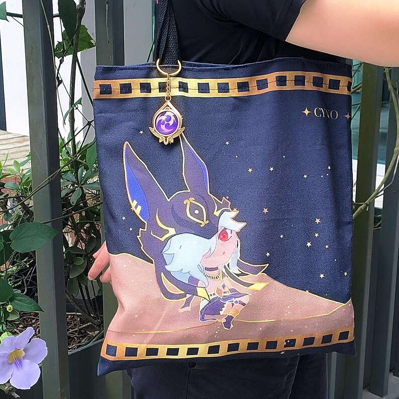 Genshin Impact Cyno Tote Bag - Etsy