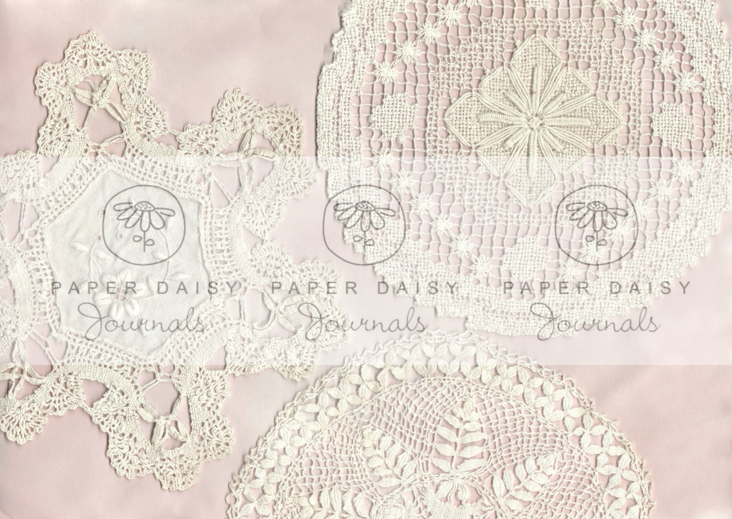 Pastel Pink Pages | Junk Journal Kit - Etsy