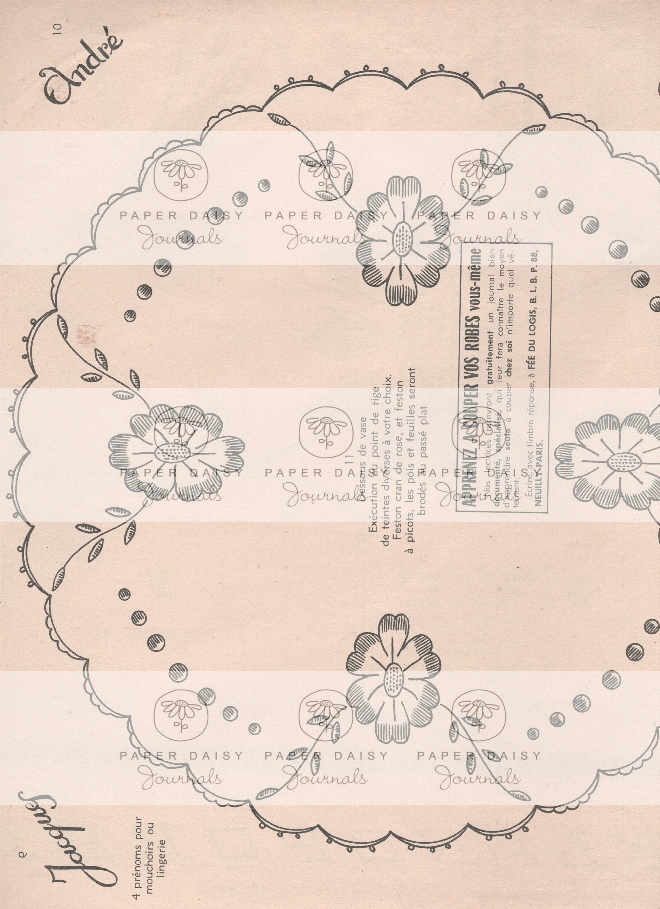 Antique Embroidery Kit Junk Journal Printable - Etsy