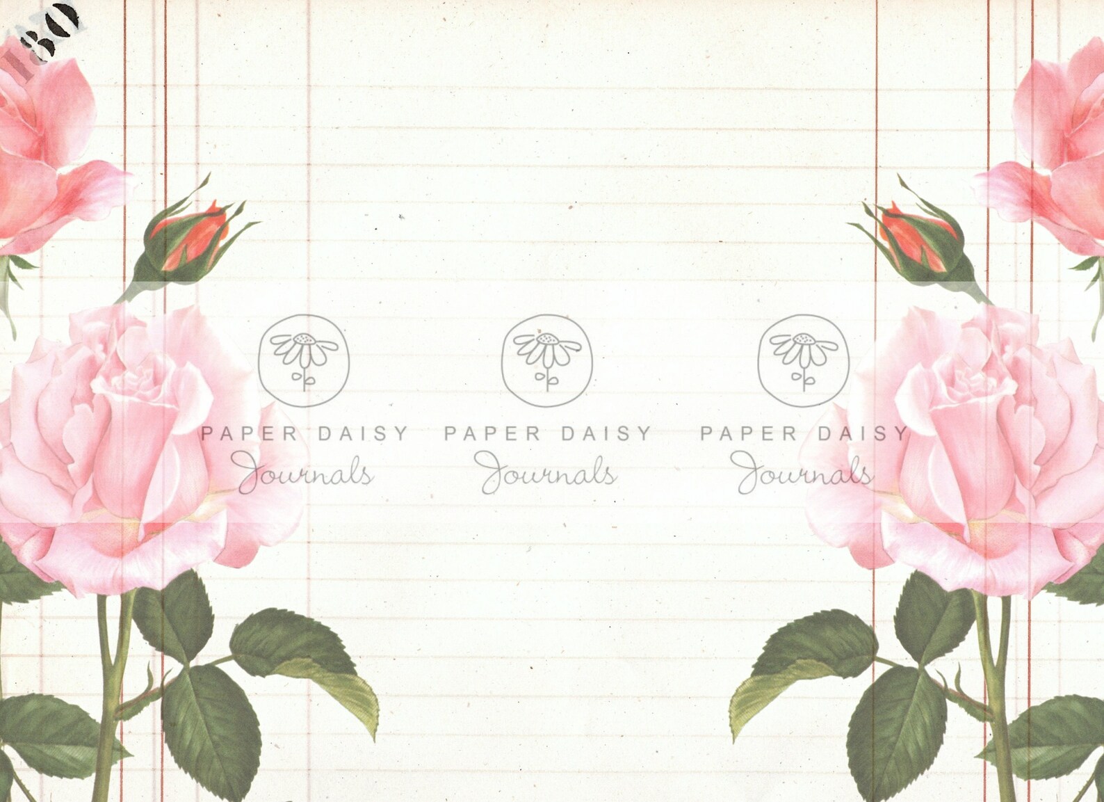 Rose Ledger Kit | Pages and Tags | Junk Journal Printable - Etsy